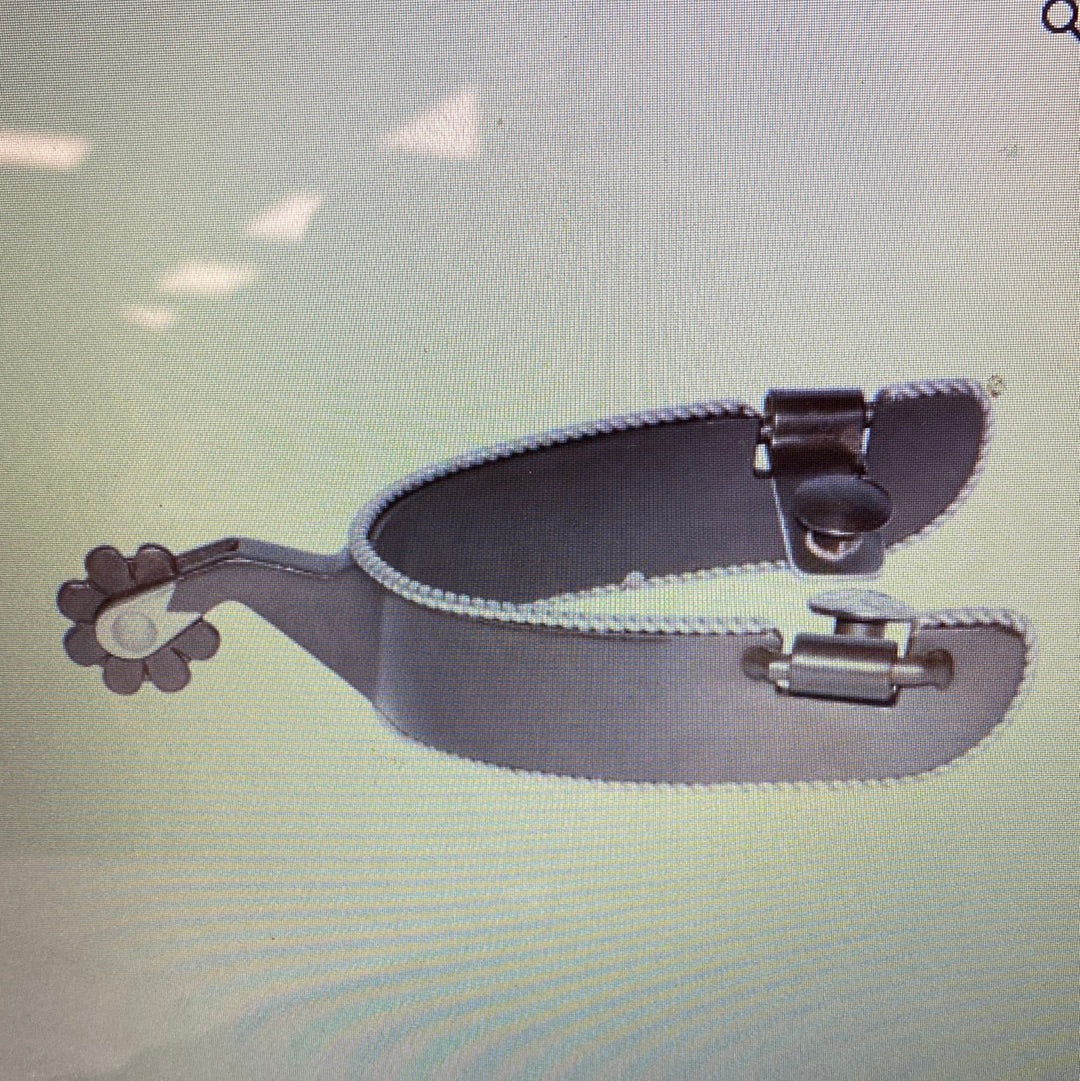 Rope Edge Spur – The Vintage Spur